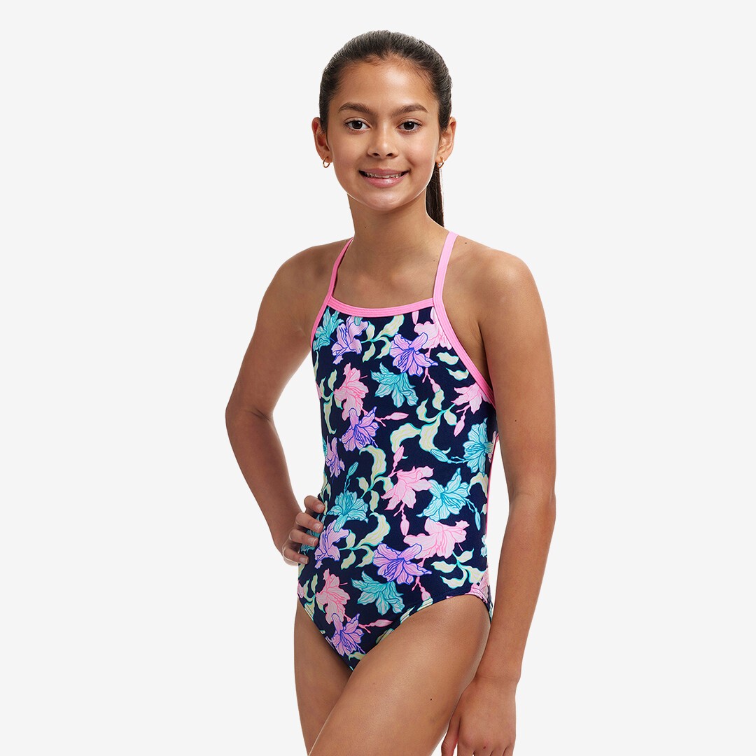 Way Funky Funkita, Tie Me Tight One Piece Fast Flow, Badeanzug, Kinder