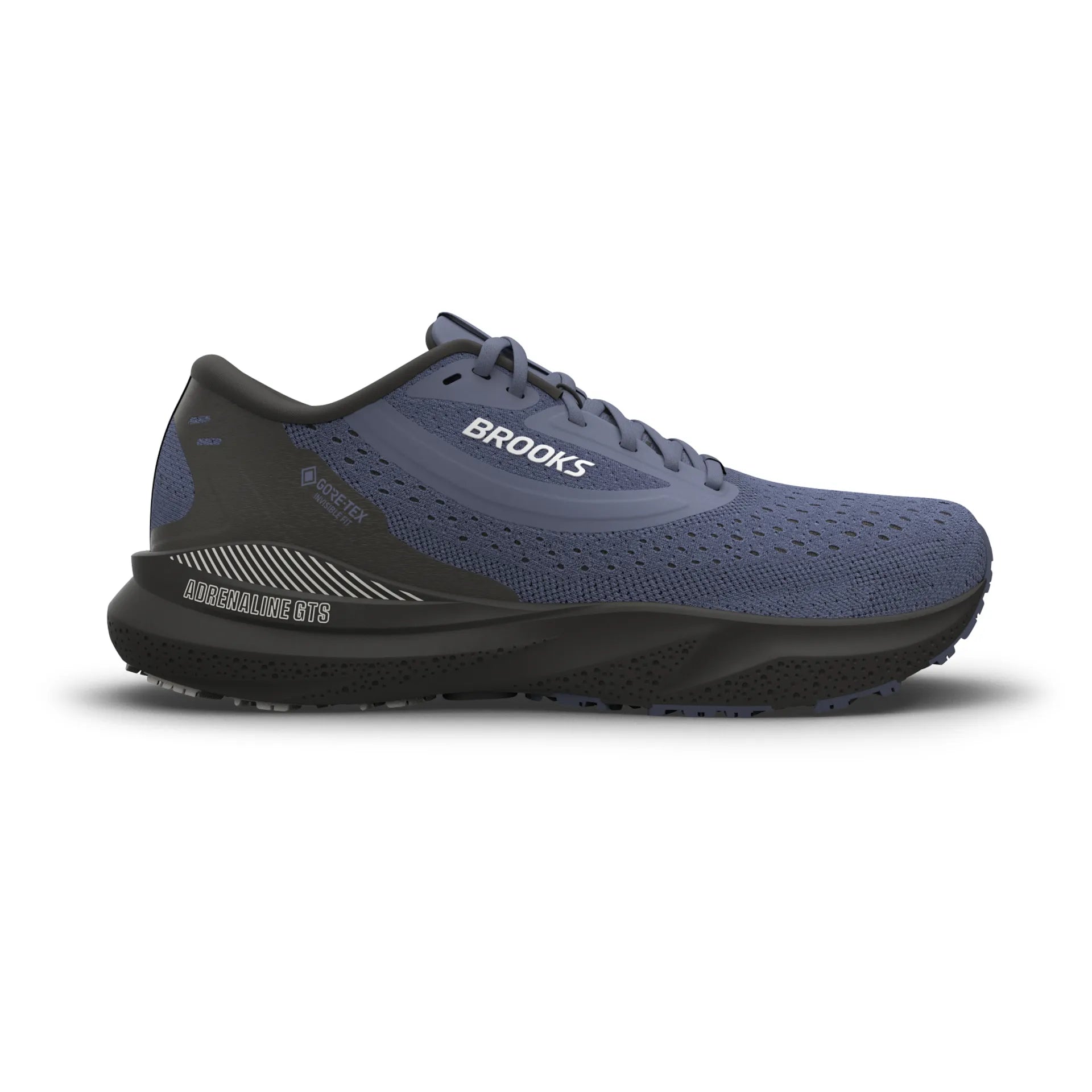 Brooks Adrenaline GTS 24 GTX, Laufschuhe, Damen, Black/Nightshadow/Coc